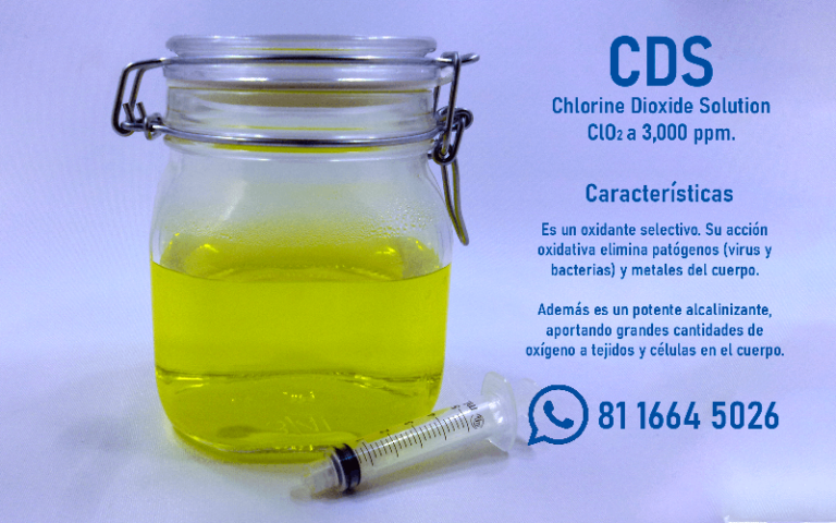 Dióxido de Cloro Mx – Información sobre el CDS (chlorine dioxide solution)